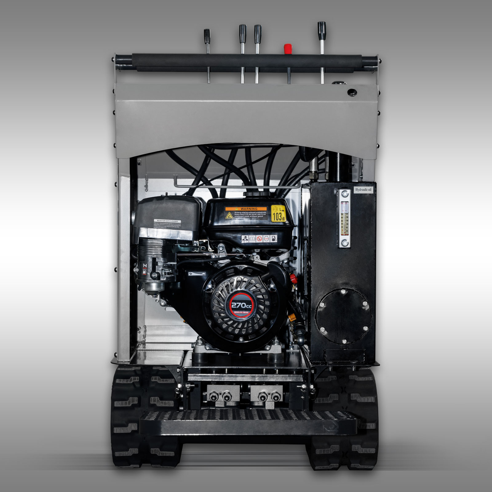 Damper gusjeničar Jansen RD-500, benzinski motor, 9KS, hidrostatski ...